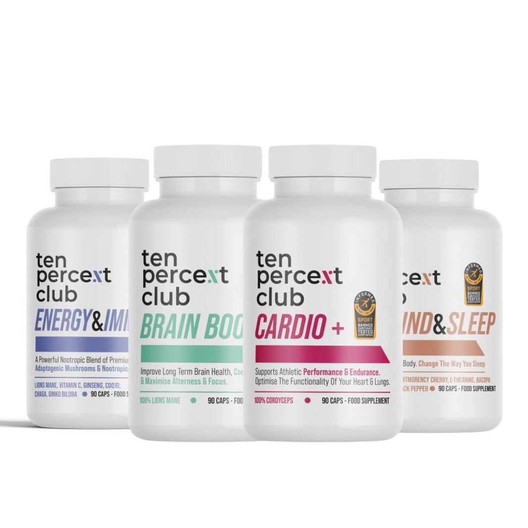 Ten Percent Club | Nootropic Supplements | Adaptogen Mushroom Blend